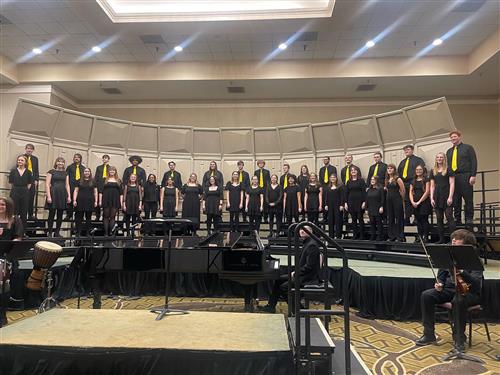 KHS Chamber Choir wins Grand Champion at Festival of Music