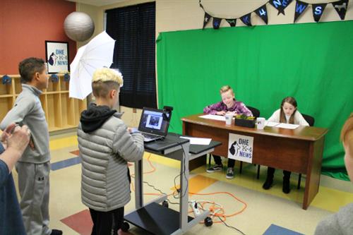 News at SPS / Fourth-graders produce weekly news show at Harrison ...