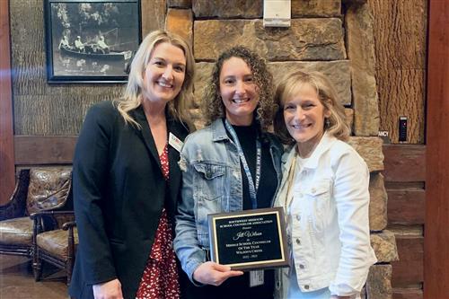 Jill Wilson, school counselor at Wilson's Creek, wins regional Middle ...