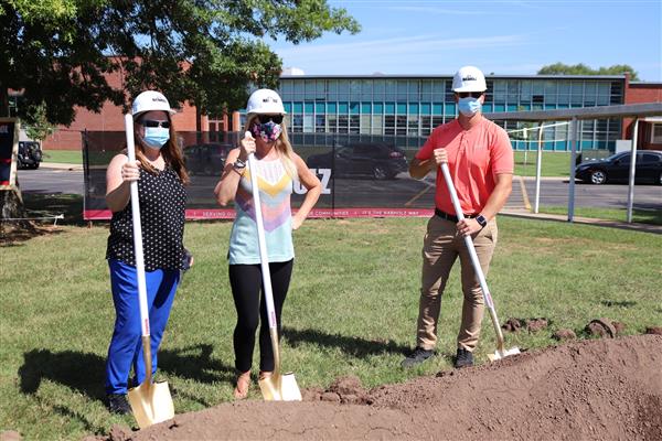 Groundbreaking begins construction to renovate Hillcrest High School