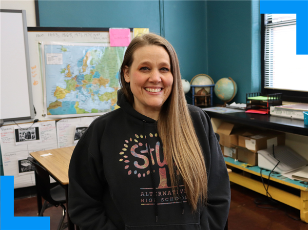 Our Focus: Meet April Berry, Teacher at Study Alternative Center.