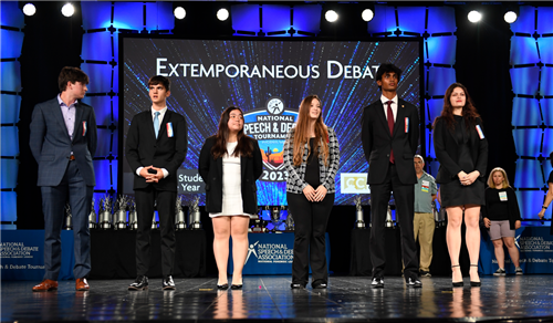 SPS students win big at national speech and debate competition